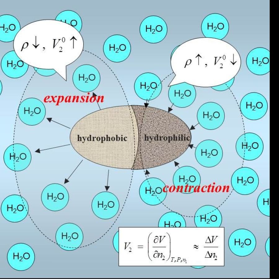 State behavior of aqueous solutions - Department of Physical Chemistry